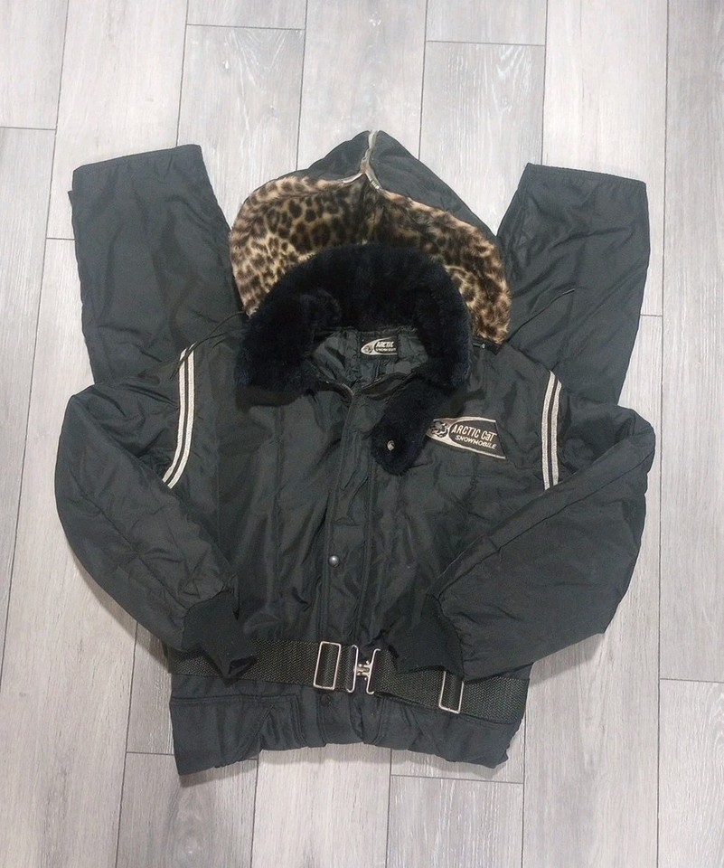 Vtg Arctic Cat Snowmobile ZR Sno Pro Racing Snow Ski Winter Warm Suit ...