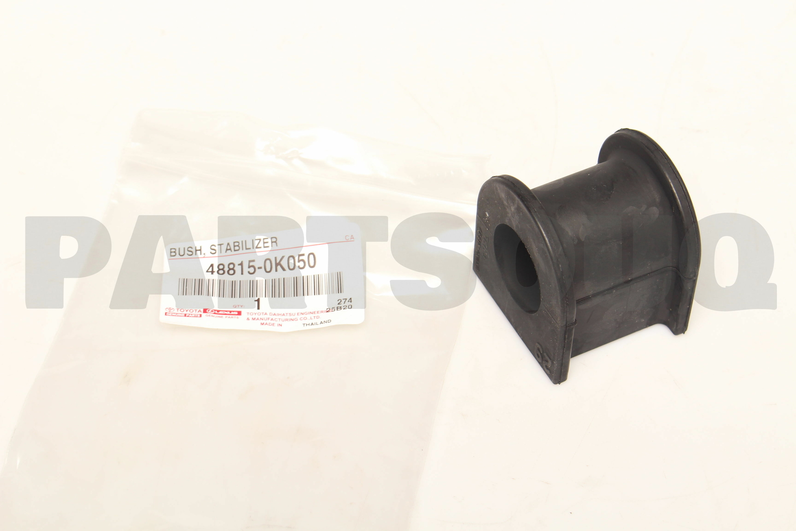 488150K050 Genuine Toyota BUSH, FRONT STABILIZER BAR, NO.1 48815-0K050 ...
