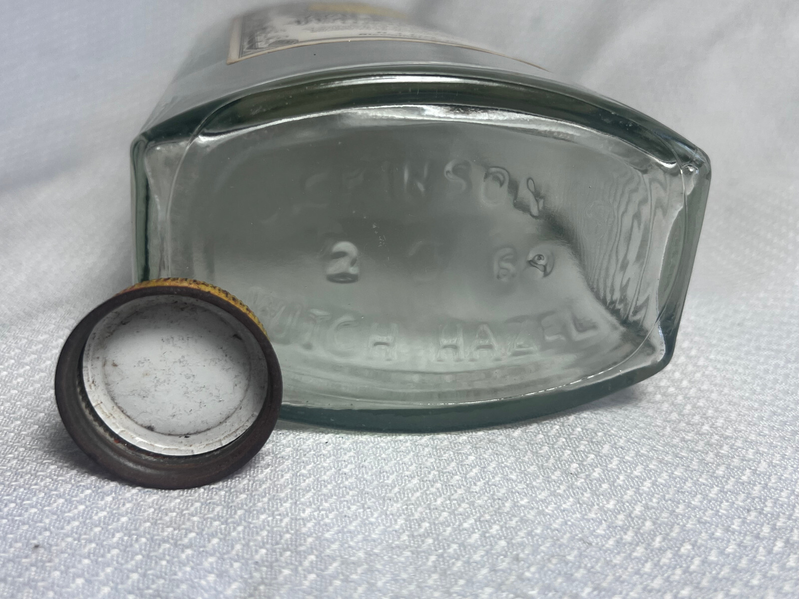 VTG Dickinson's Witch Hazel Double Distilled Original Advertising Empty ...