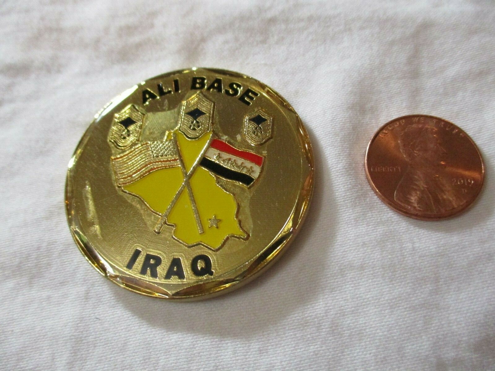 407th Air Expeditionary Group Tallil Air Base Iraq TOP 3 Challenge Coin ...
