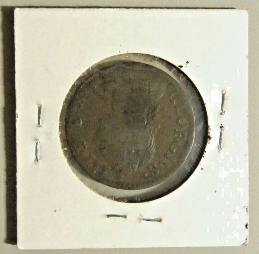 1775 Great Britain Half 1/2 Penny Copper Coin KM# 601 fine | eBay