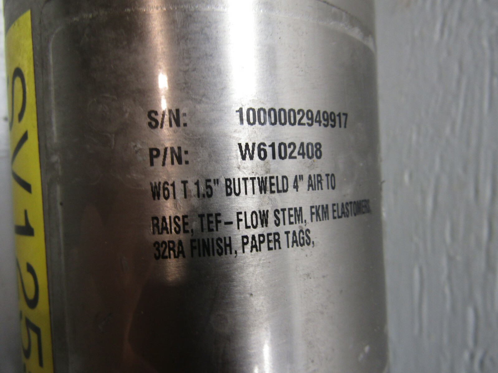 SPX W61 T 1.5" Valve W6102408 | eBay