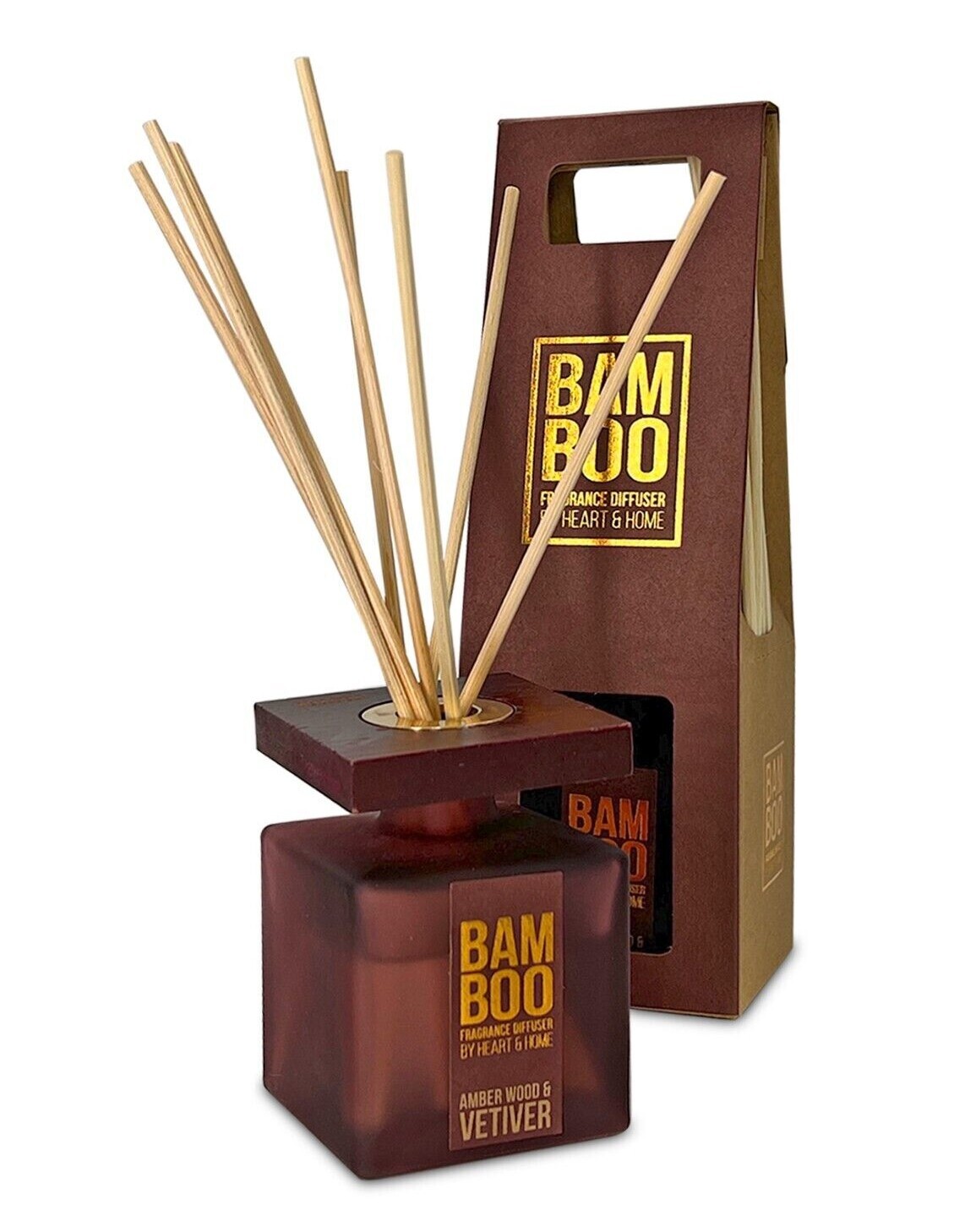 Bamboo Fragrance Reed Diffuser Set Aromatic Xmas Gift 70ml/140ml ...