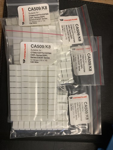 CONNECTWELL CA509/K8 MARKING TAGS 1 - 10, SUITABLE FOR 6SQMM TERMINAL ...