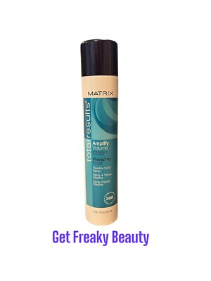 11 oz. Matrix Total Results Amplify Flexible Hold Hairspray. 365ml. NEW ...