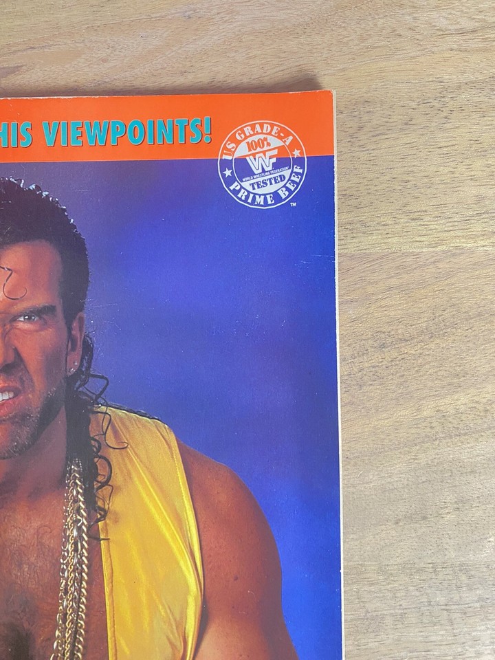 WWF Magazine March 1993 Razor Ramon Scott Hall | eBay
