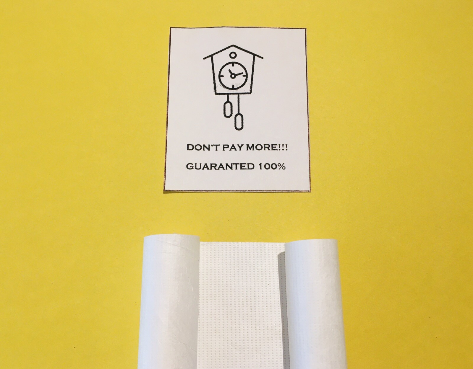 Cuckoo Clock Recov.Paper Bellow Roll 2” X 24”w/ Instruction (100% ...