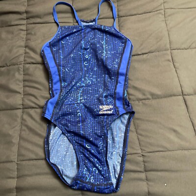 Speedo Endurance Blue Swimsuit, Size 26 (US Small) | eBay
