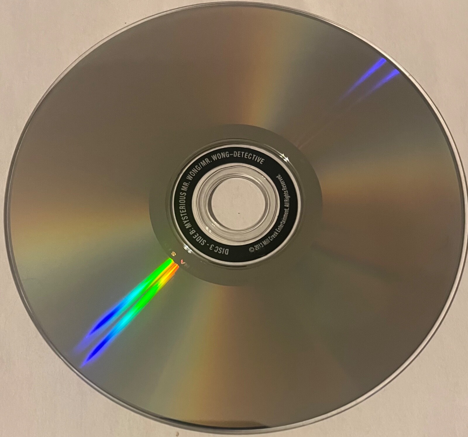 4 MOVIE DVD (DISC ONLY, THE MYSTERIOUS MR. WONG / DETECTIVE, MOTO'S ...