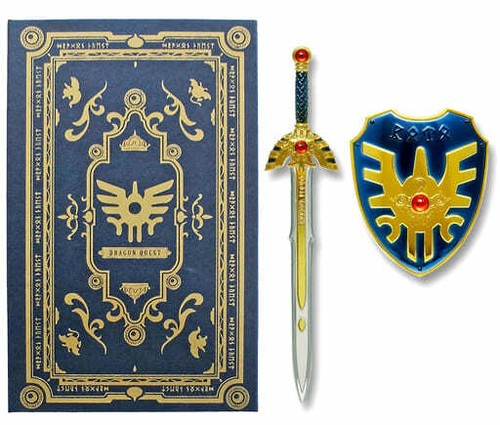 Sword of Erdrick & Shield of Erdrick Dragon Quest Metallic Items Gal ...