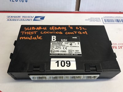 SUBARU LEGACY 2.5L 2011 OEM THEFT LOCKING CONTROL MODULE, P# 88281AJ52A ...