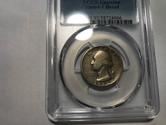1932 D George Washington Silver Quarter 25C PCGS F detail | eBay