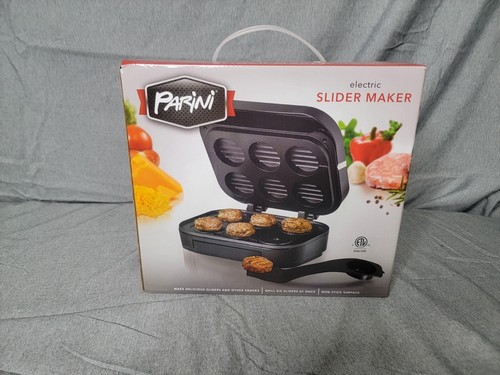 Parini Electric Slider Maker Non Stick Surface Grills 6 Sliders Factory ...