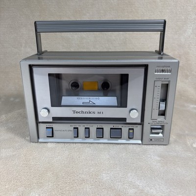 Rare 1981 model Technics M1 RS-M1 CO-Deck Cassette Player Tested ...