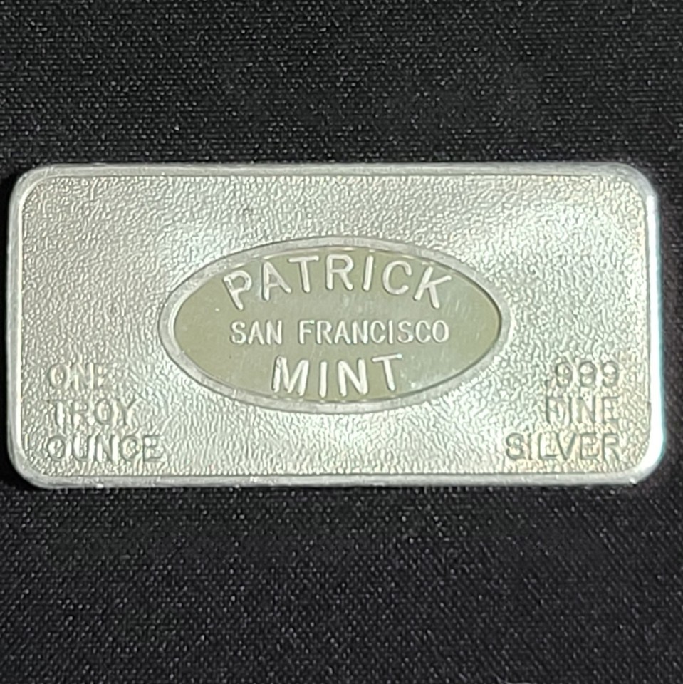 Model T Ford Bug Patrick Mint San Fran Vtg Bullion-999 Silver 1 Oz ...