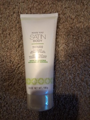 Mary Kay Satin Body Revitalizing Shea Scrub White Tea & Citrus 6.5oz ...