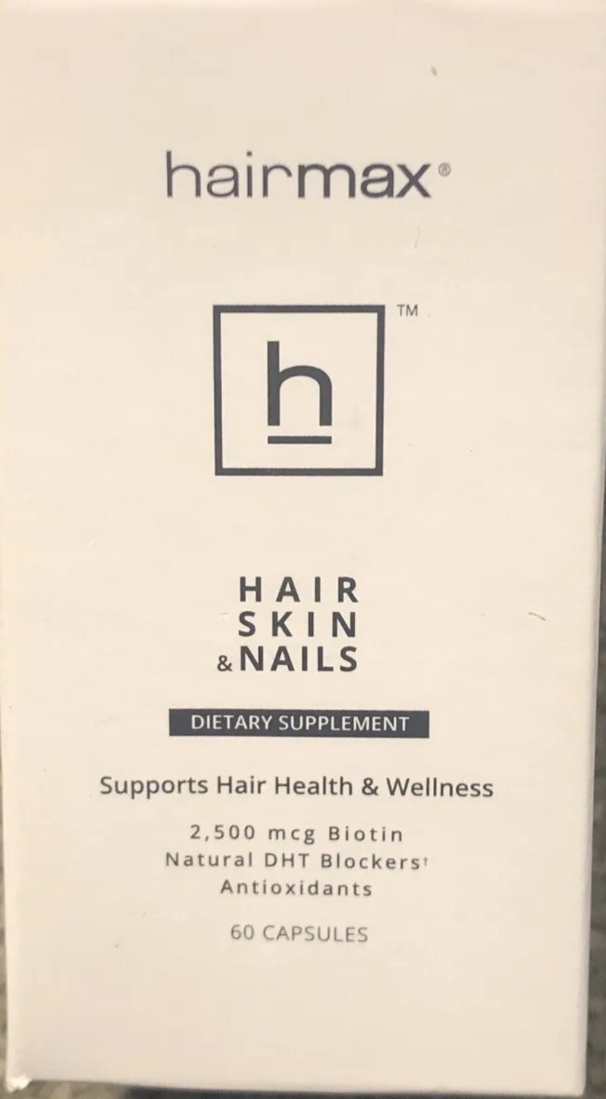 HairMax Hair Skin and Nails Dietary Supplement 60 Capsules for sale ...