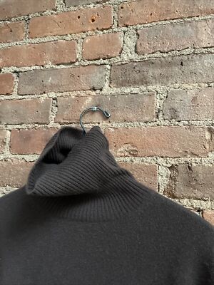 Christopher Fischer Men’s Turtleneck Sweater, Sz Medium, Brown 100% ...