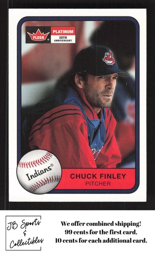 2001 Fleer Platinum Chuck Finley #36 Cleveland Indians | eBay