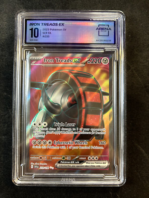 Iron Treads ex 2023 Scarlet & Violet Pokémon 233/198 Holo Ultra Rare | eBay