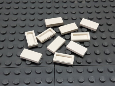 306901 LEGO® Fliese 1 x 2 Weiß 10 Stück Neu | eBay