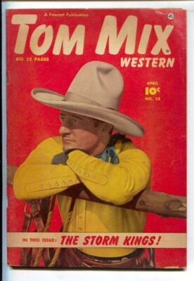 Tom Mix Western #28 1950 - Fawcett -VG+ - Comic Book | eBay