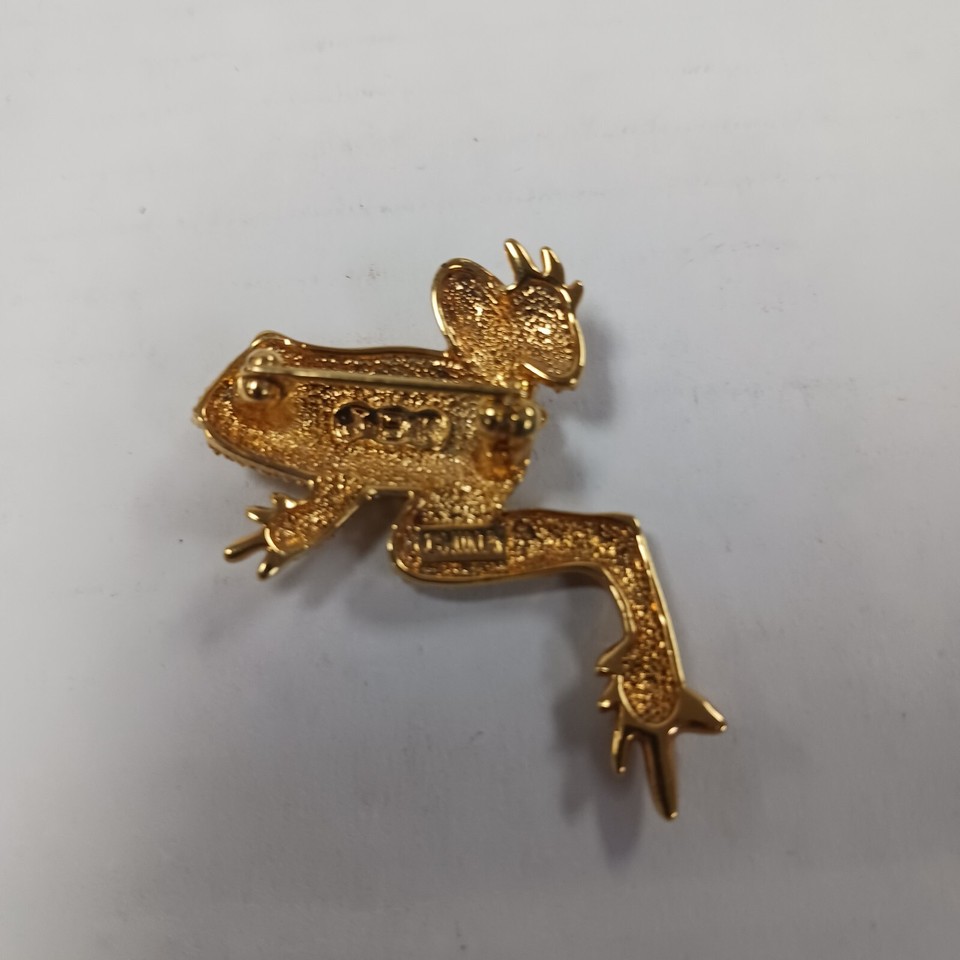 Vintage Camrose & Kross Leaping Frog Brooch Pin Signed JBK Jackie ...