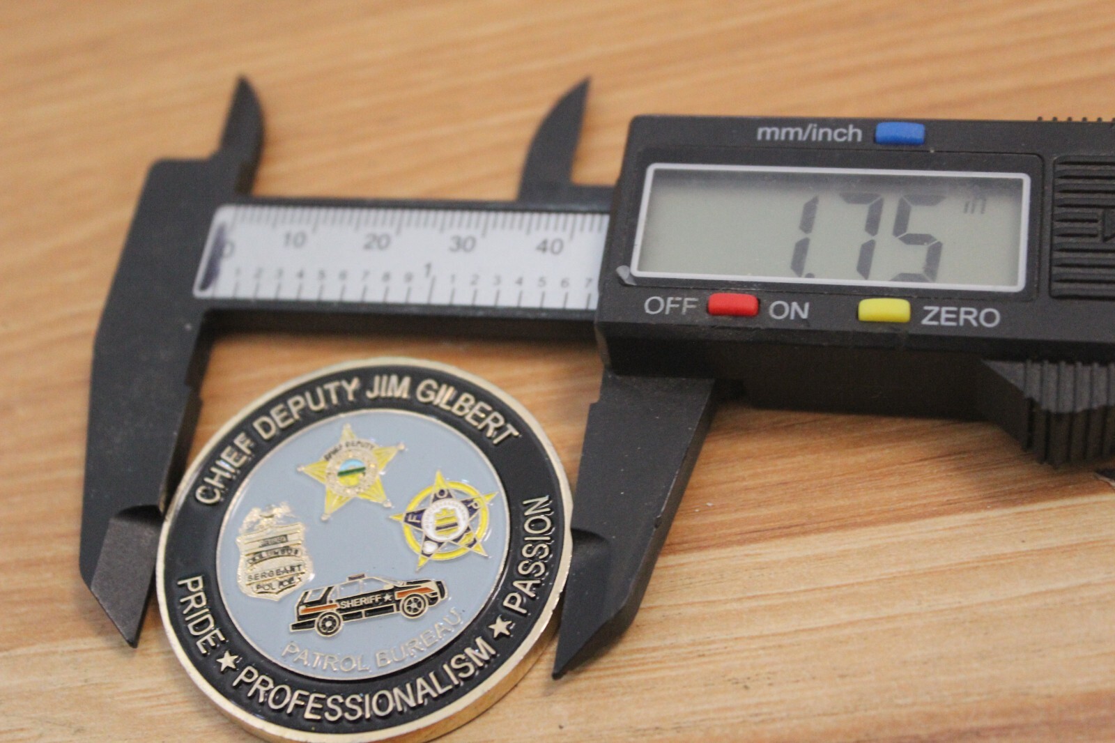 Franklin County Sheriff Zach Scott Public Safety Challenge Coin | eBay