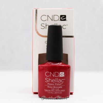 CND Shellac UV LED Gel Nail Polish - Rose Brocade #90622 | eBay