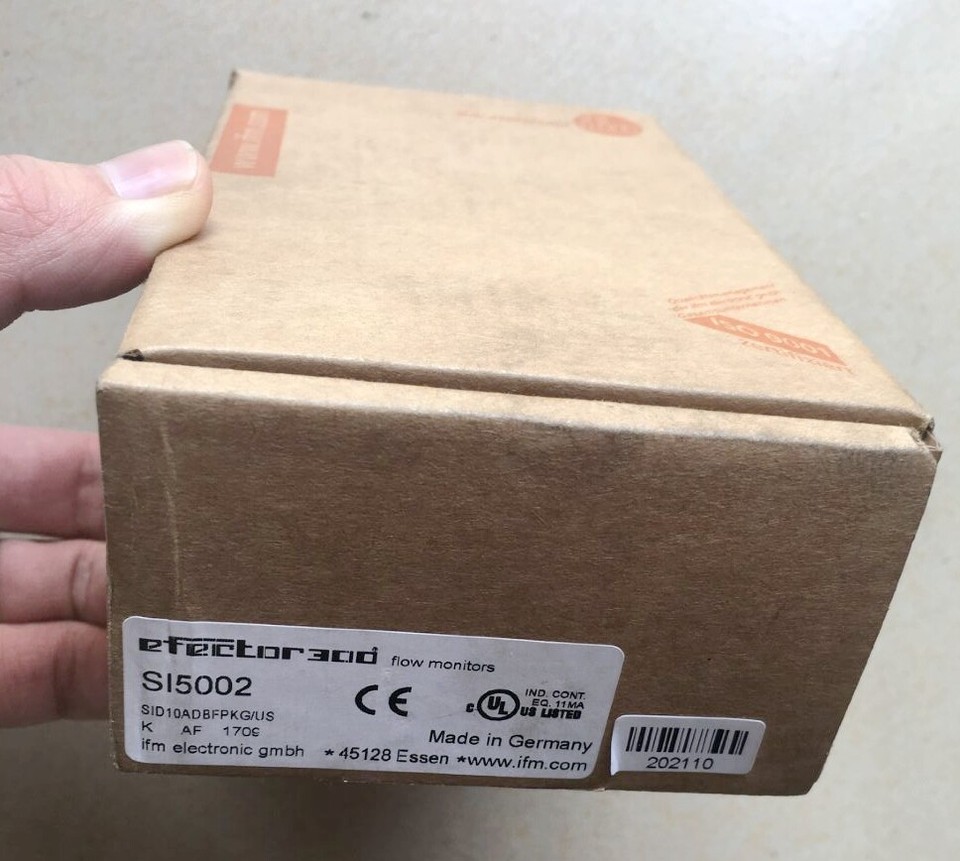 1PC New IFM SI5002 Electronic Flow Sensor Switch | eBay