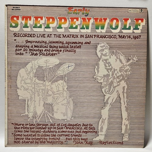 Steppenwolf - Early Steppenwolf - 1969 Psych Rock - EX - Ultrasonic ...