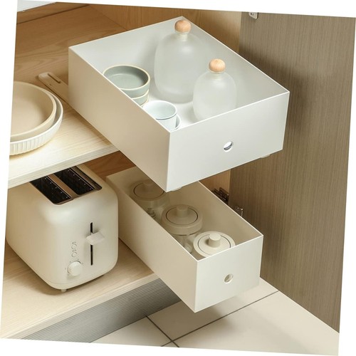 1Set Self Adhesive Drawer Guide Slides White 26.40X3.00X1.00CM, | eBay