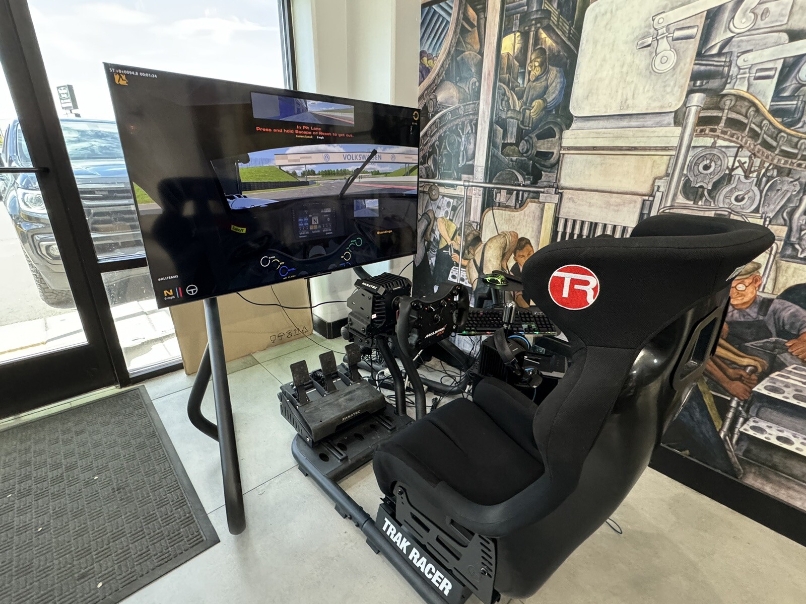 Racing Simulator Setup - Fanatec CSL DD 8NM