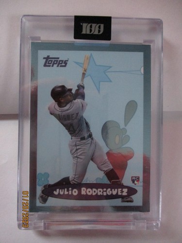 2022 TOPPS PROJECT 100 JULIO RODRIGUEZ ROOKIE CARD #53 UNOPENED FACTORY ...