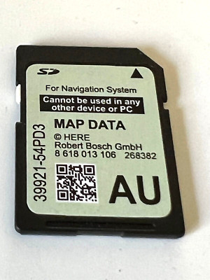 2018 SUZUKI VITARA/ SWIFT, AUSTRALIA NAV/SAT/GPS SD CARD SD MAP CARD ...