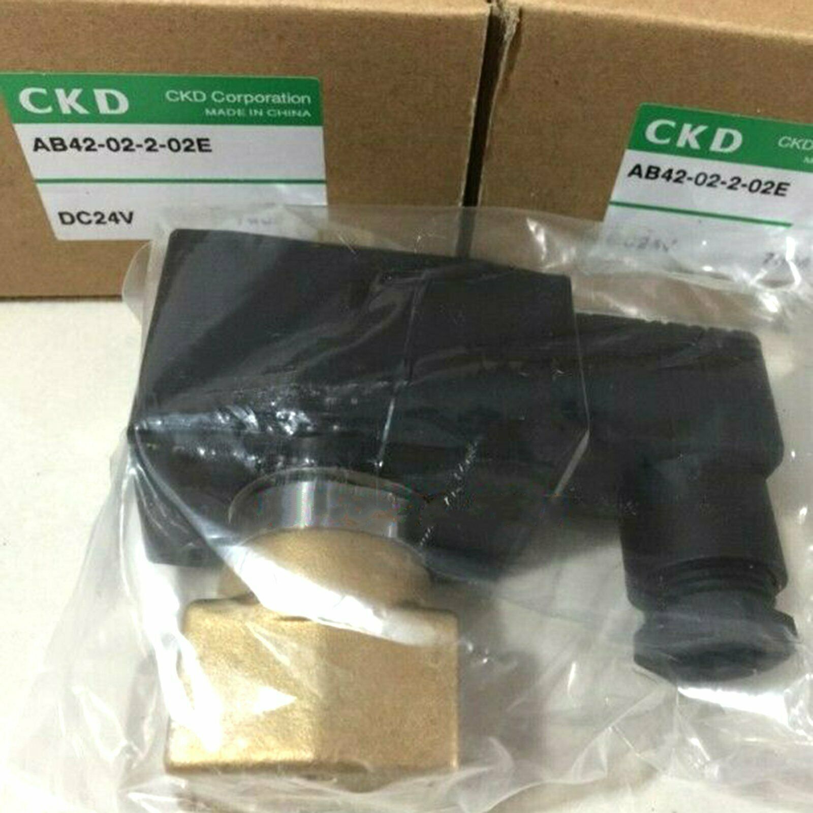 AB42-02-2-02E DC24V For CKD New Solenoid valve Free Shipping | eBay
