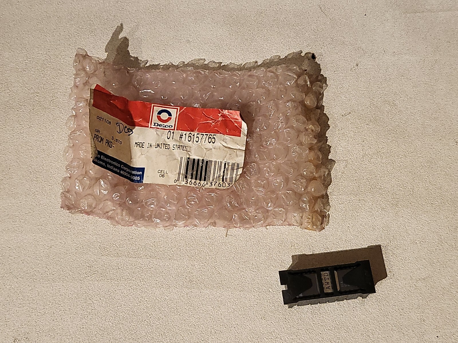AC Delco Engine Computer Prom Chip Part # 16157765 | eBay