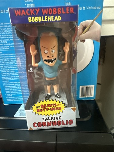 Funko Wacky Wobbler Bobblehead Talking BEAVIS CORNHOLIO in Original BOX ...