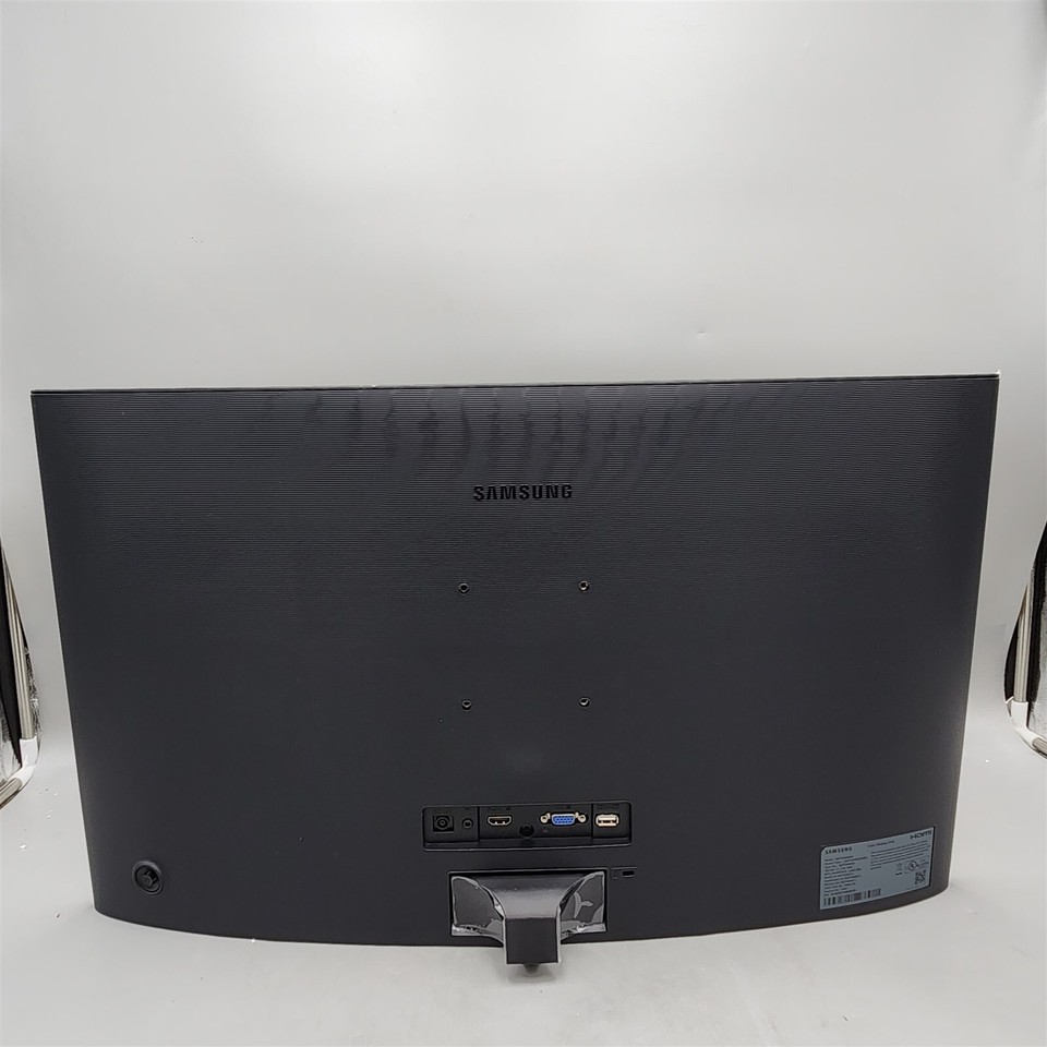 SAMSUNG 27" Essential S3 (S36GD) Series FHD 1800R Curved Computer ...