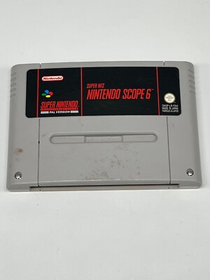 Jeu Vidéo Nintendo Scope 6 super nintendo Snes G11387 | eBay