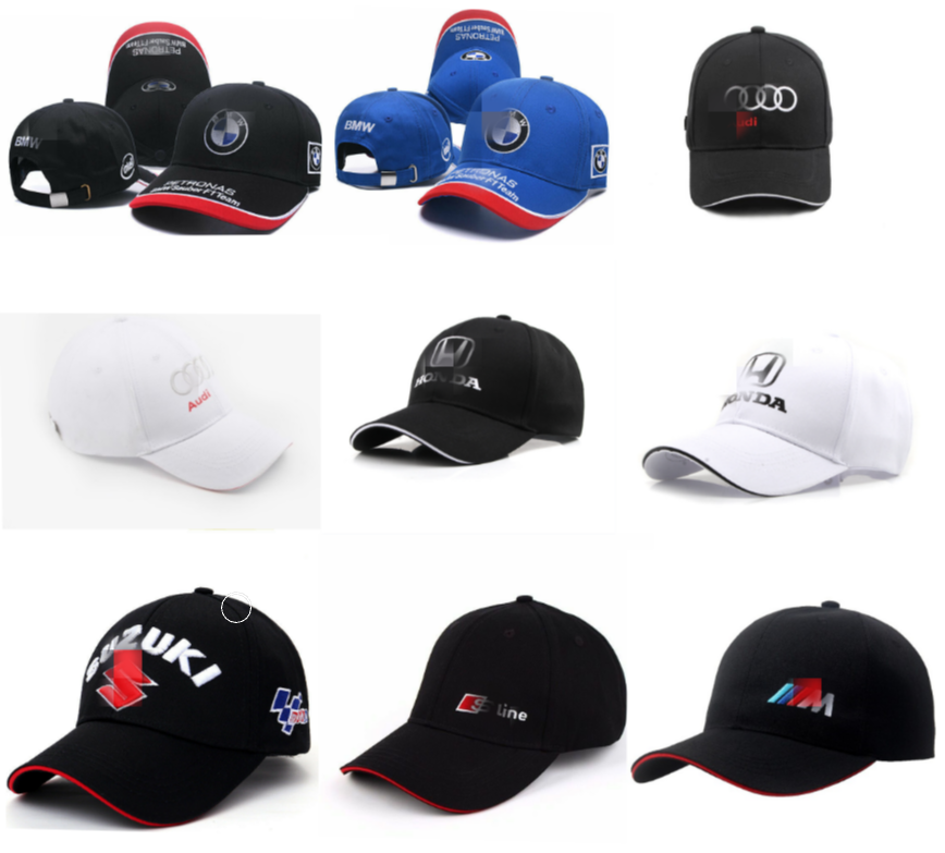 NEW Car Logo Cap outdoor Sport Adjustable Baseball Hat M Performance | eBay