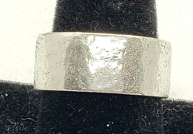 James Avery Sterling Silver Hammered Amore Ring, Men'… - Gem