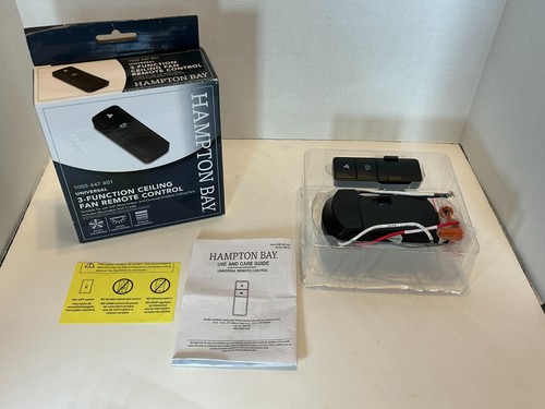 Hampton Bay Universal 3-Function Ceiling Fan Remote & Receiver 1005 447 ...