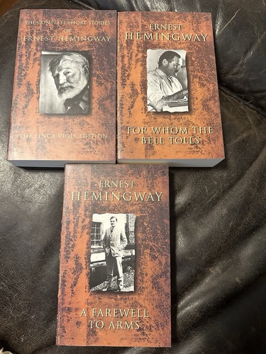 Ernest Hemingway -Quality Paperback Book QPB Club l0t of 3 farewell ...