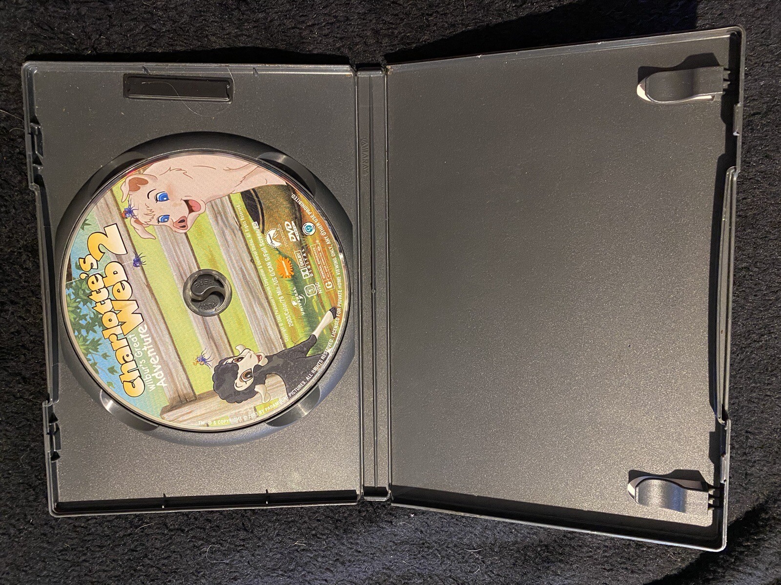 Charlotte's Web 2 Wilbur's Great Adventure animatied children's DVD ...