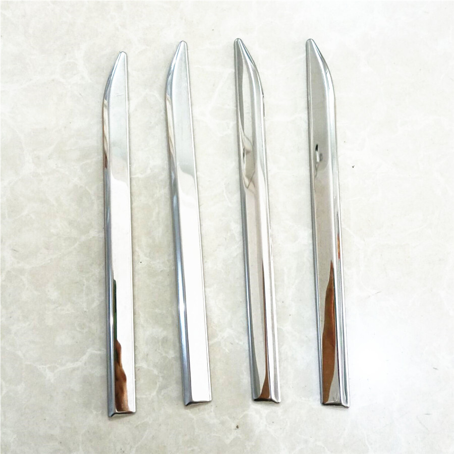 Car Accessories Front Door Side Fenders Chrome Emblem Dagger Molding ...