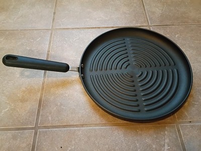Circulon 12" Pan Non Stick Hard Anodized Circular Flat Skillet Griddle ...