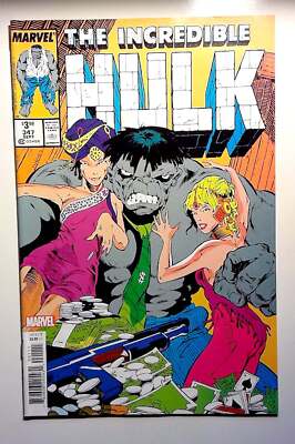 Incredible Hulk Facsimile Edition #347 Marvel Comics (2023) Reprint ...