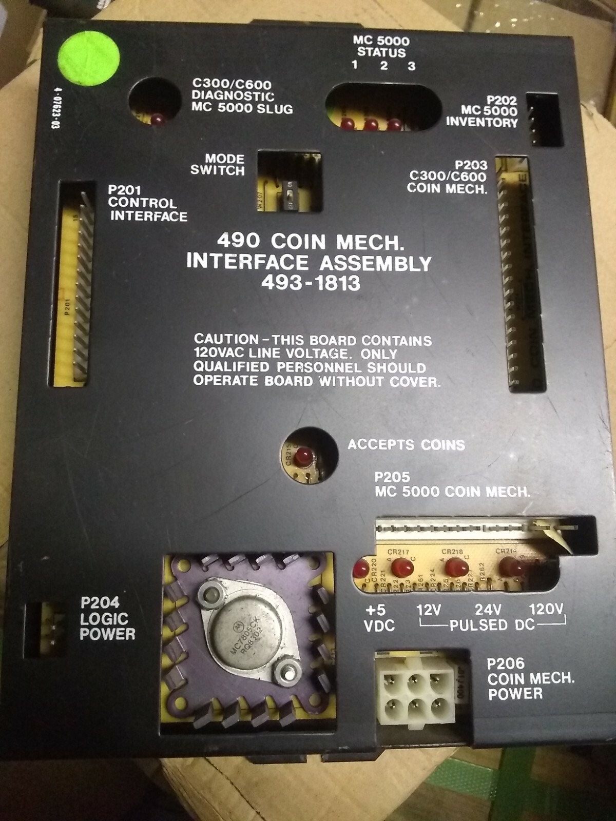 Rowe 4900 Coin Mech Interface Board - P/N 4901858B | eBay