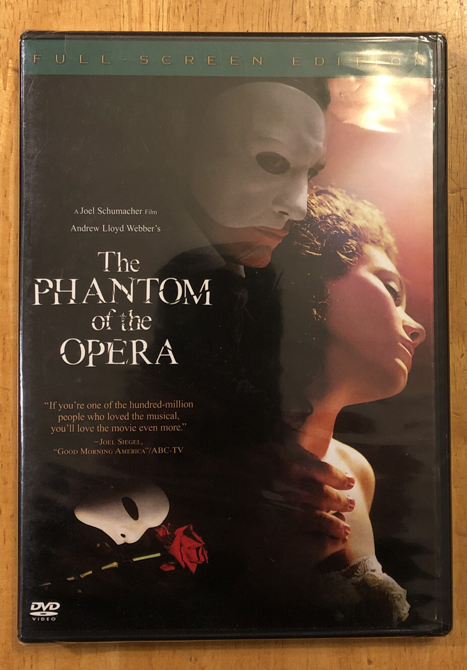 Andrew Lloyd Webbers The Phantom of the Opera (DVD, 2005, Full Frame ...